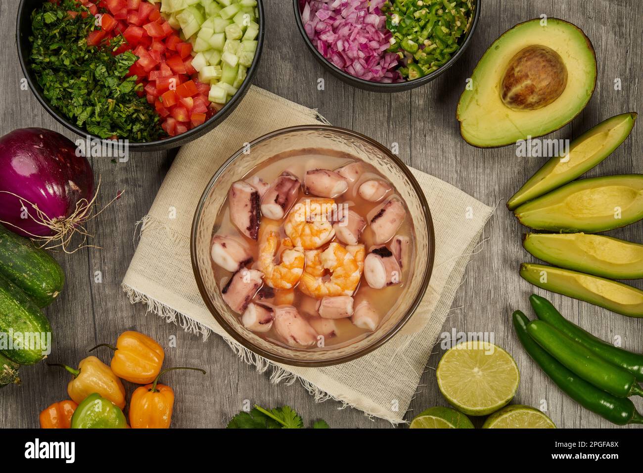 Seafood broth hi-res stock photography and images - Alamy