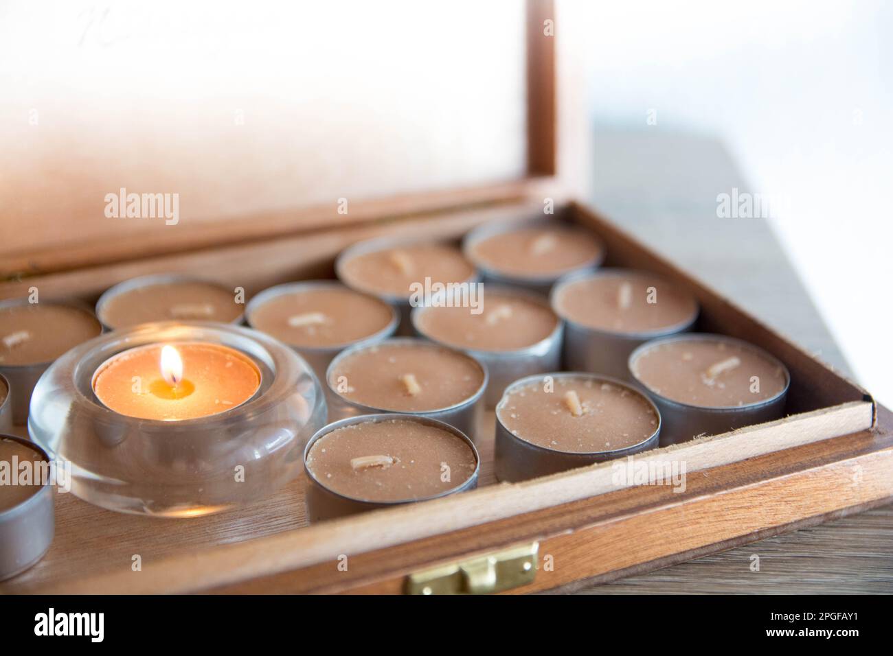 Candle beauty hi-res stock photography and images - Alamy