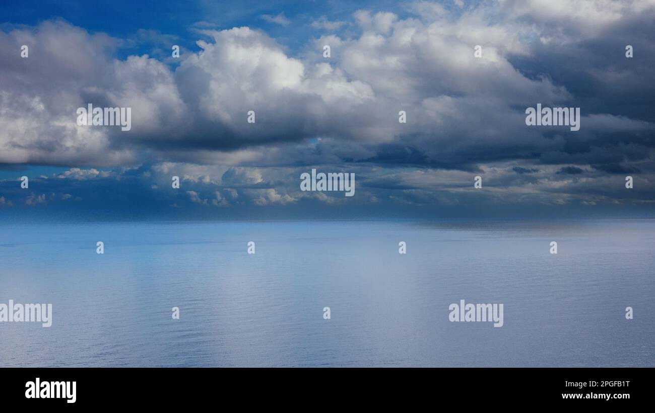 Pacific Ocean Sky Outlook Kumejima Stock Photo - Alamy
