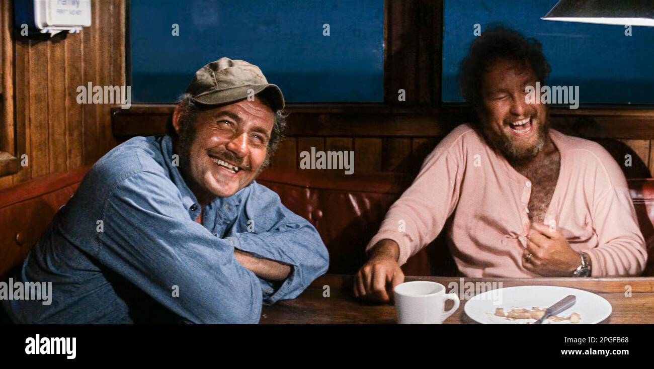 USA . Richard Dreyfuss and Robert Shaw in the (C)Universal Pictures ...