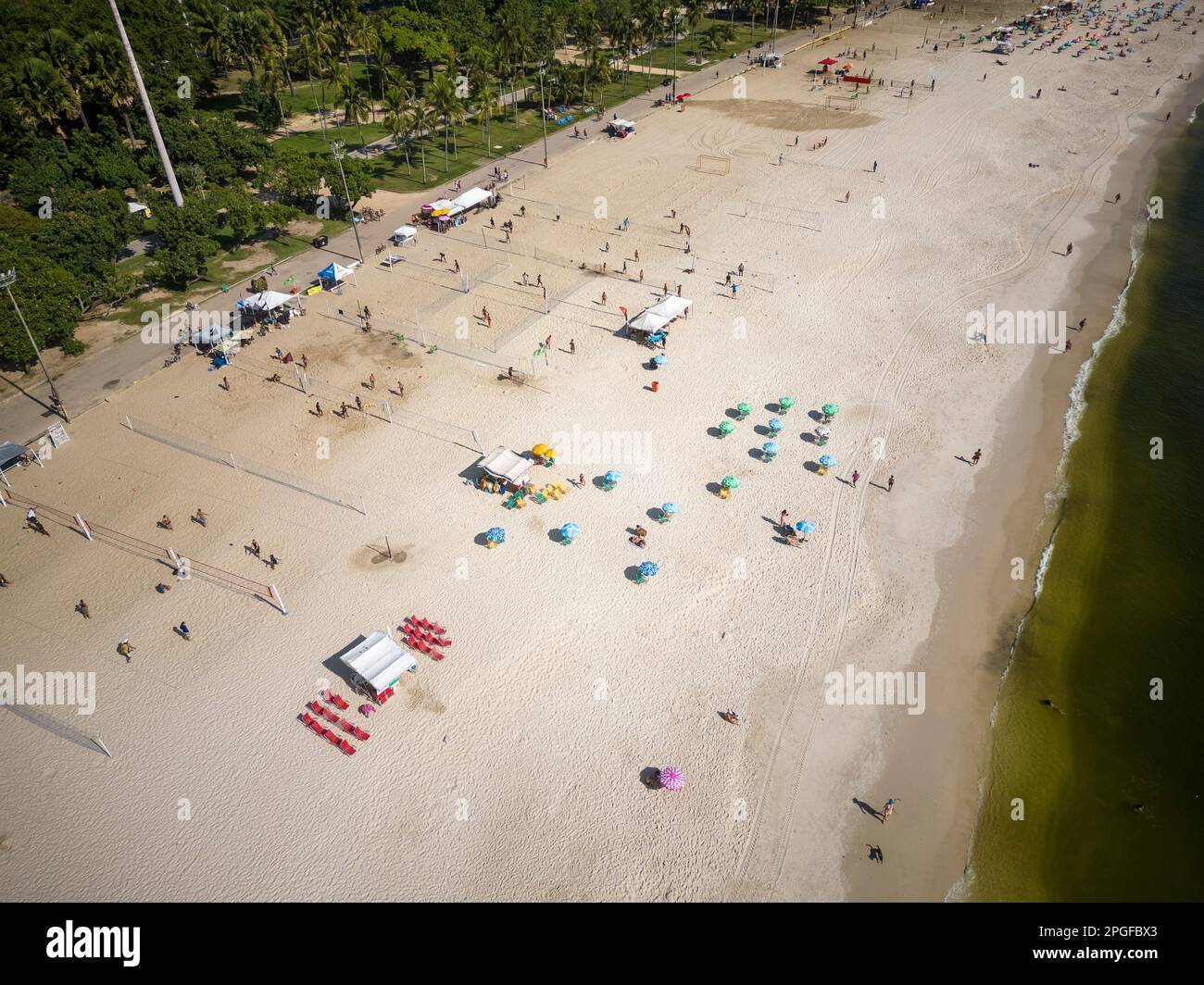 Beautiful view flamengo beach hi-res stock photography and images - Alamy