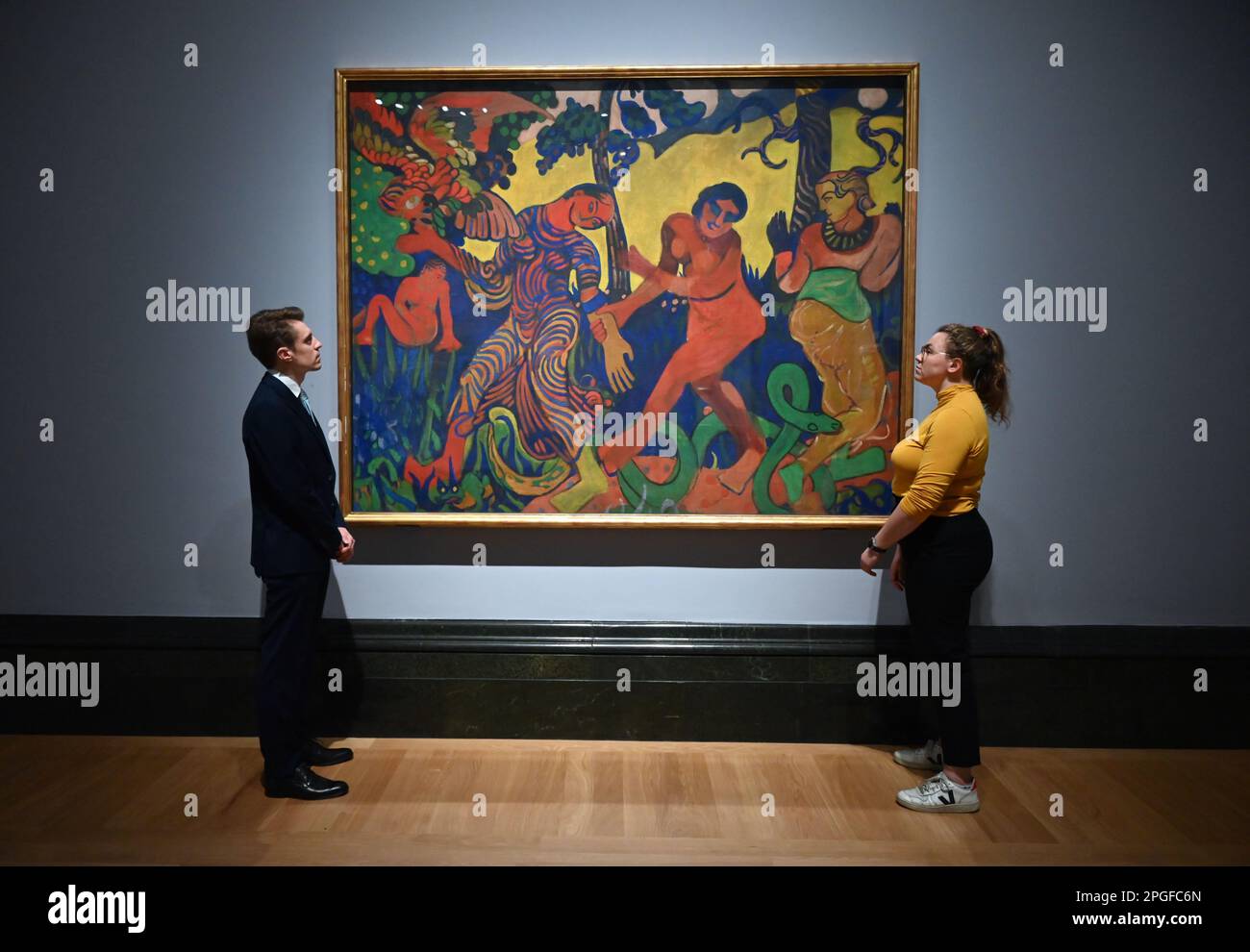 A major new exhibition of around a hundred paintings and sculptures by ...