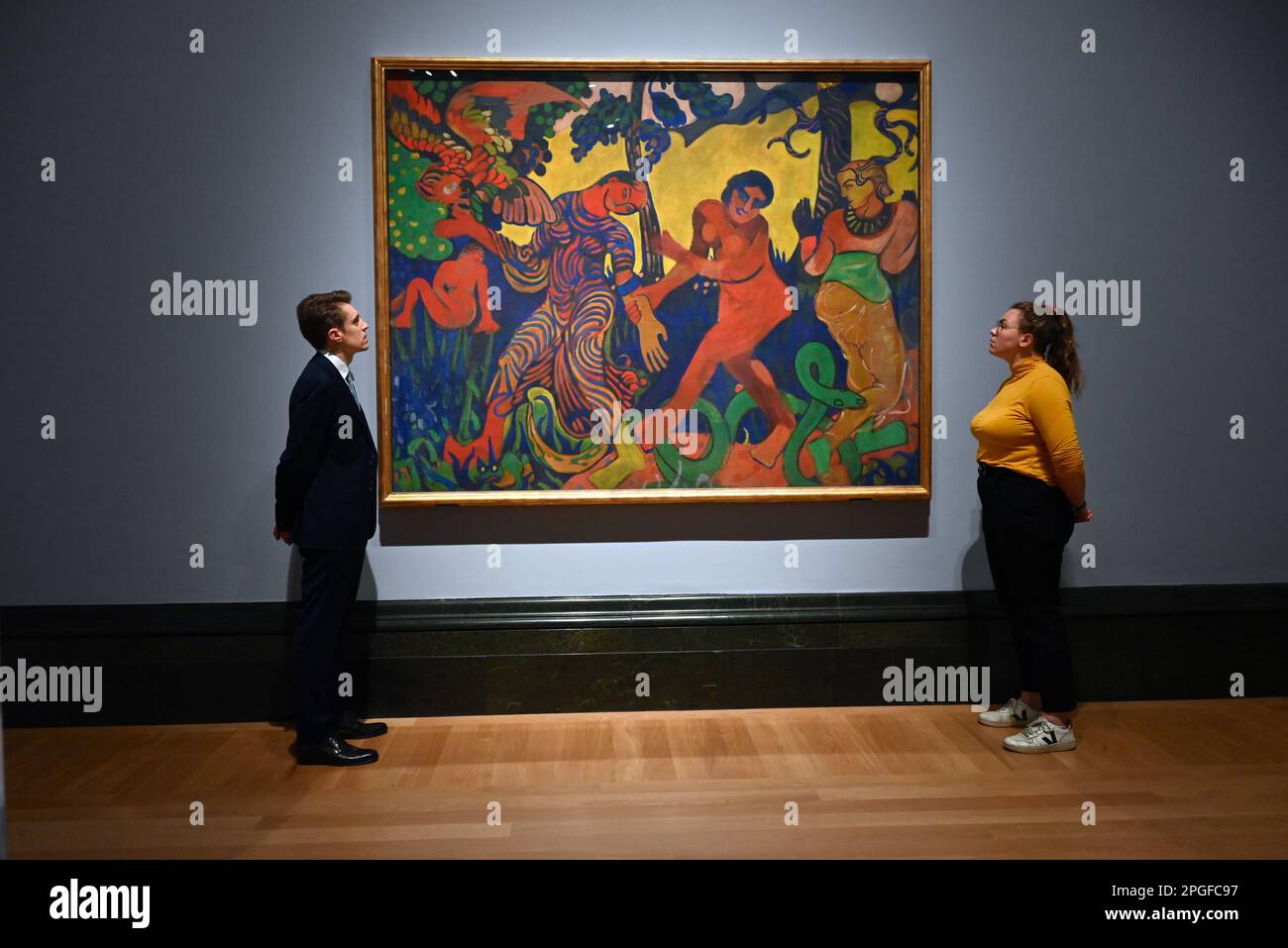 A major new exhibition of around a hundred paintings and sculptures by ...