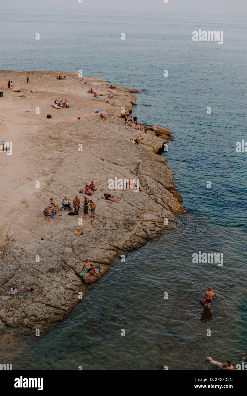Malta valletta beach view hi-res stock photography and images - Alamy