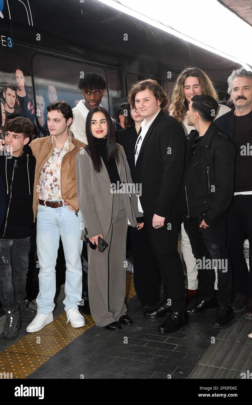 Rome, Italy. 22nd Mar, 2023. Rome : Termini Station . Greetings from ...