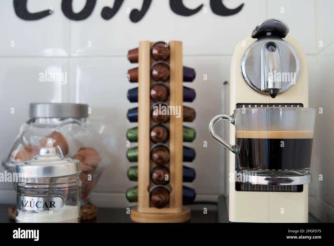 Espresso corner hi-res stock photography and images - Alamy
