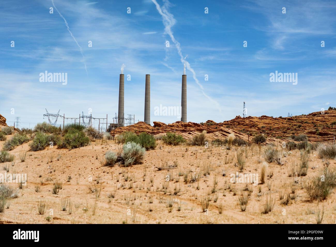 Arizona desert landscape USA Arizona Stock Photo - Alamy