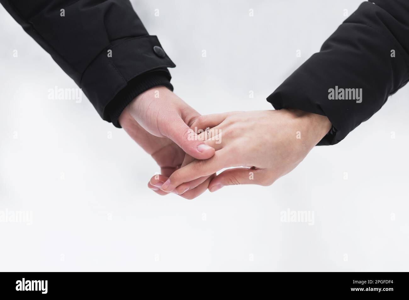 Couple holding others hands hi-res stock photography and images - Alamy