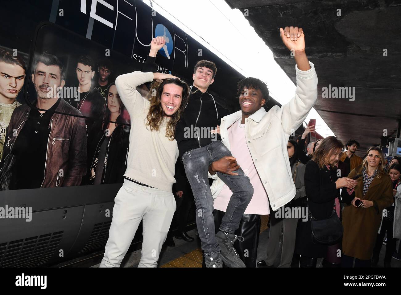 Rome, Italy. 22nd Mar, 2023. Rome : Termini Station . Greetings from ...