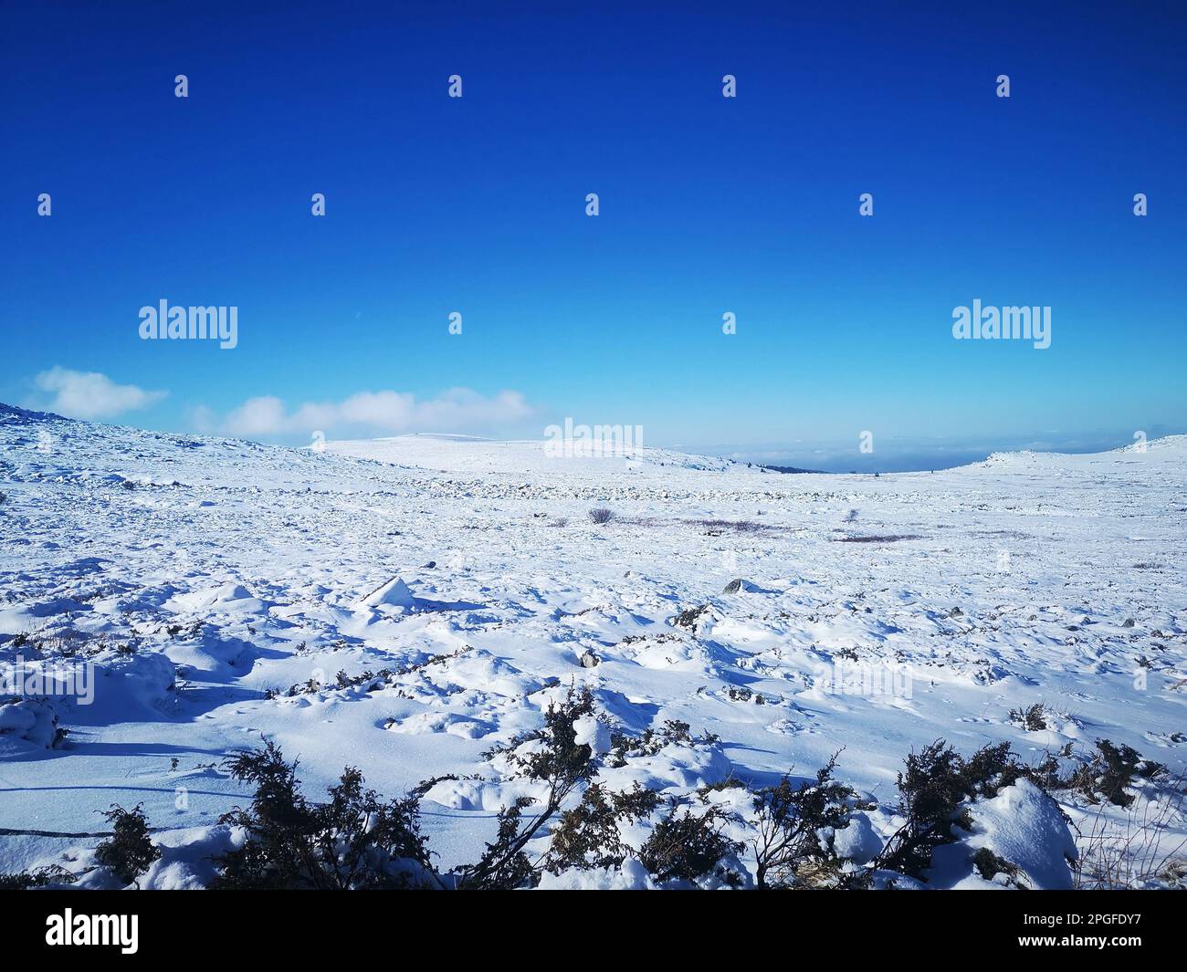 Mountain, snow, freedom Stock Photo - Alamy