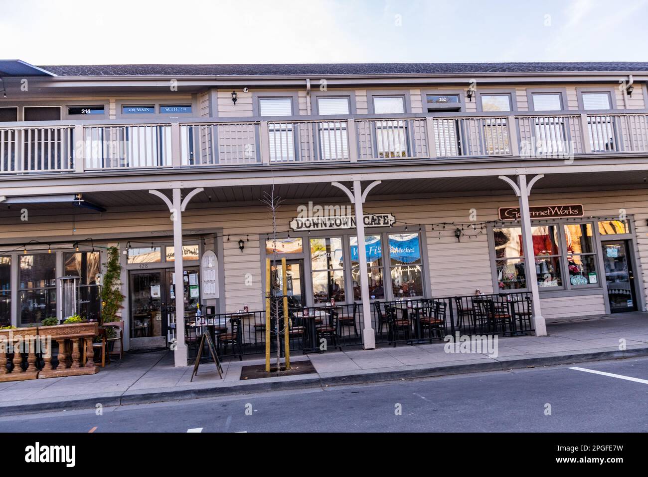 Pleasanton california street hi-res stock photography and images - Alamy