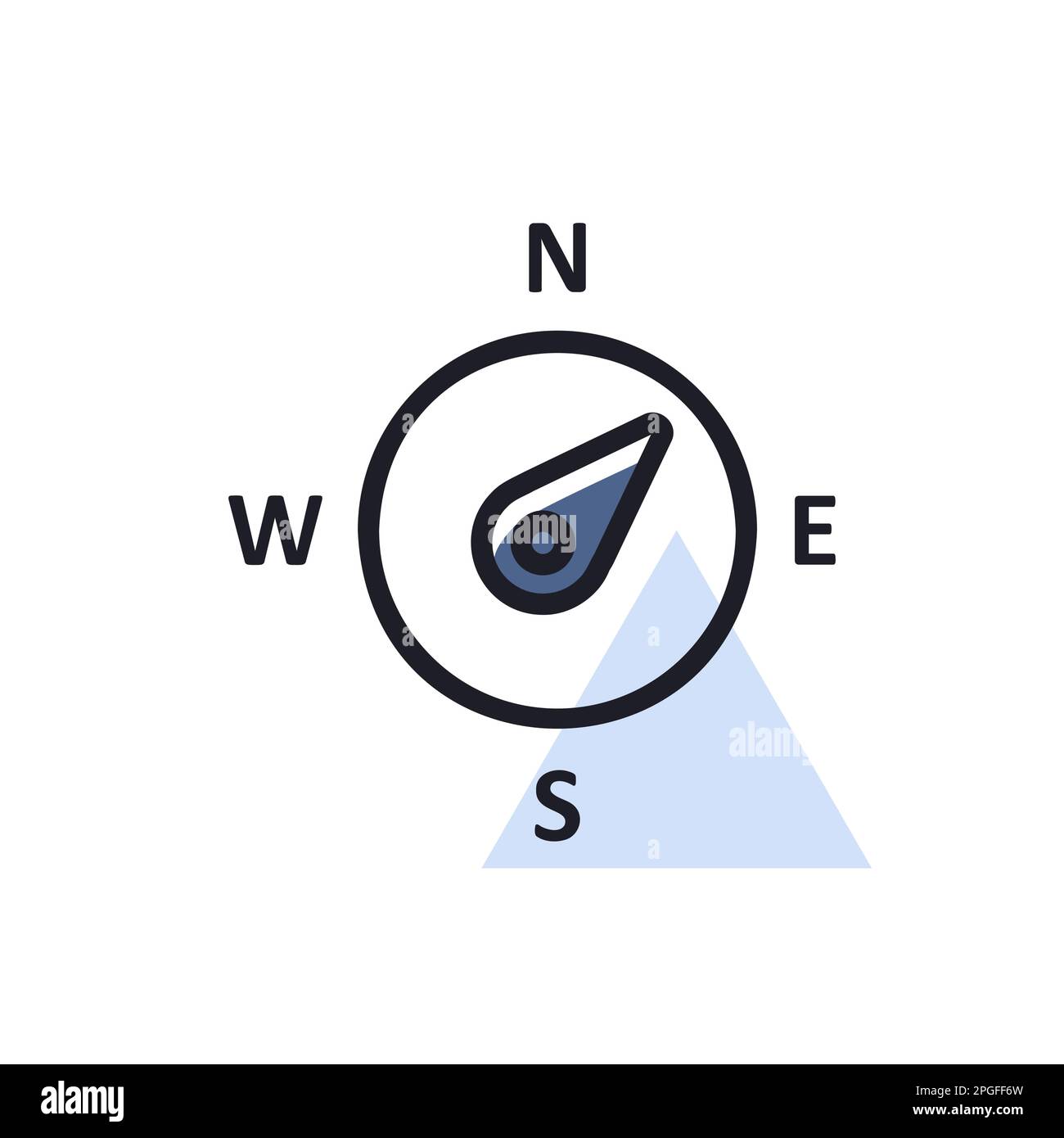 The northeast wind Stock Vector Images - Alamy