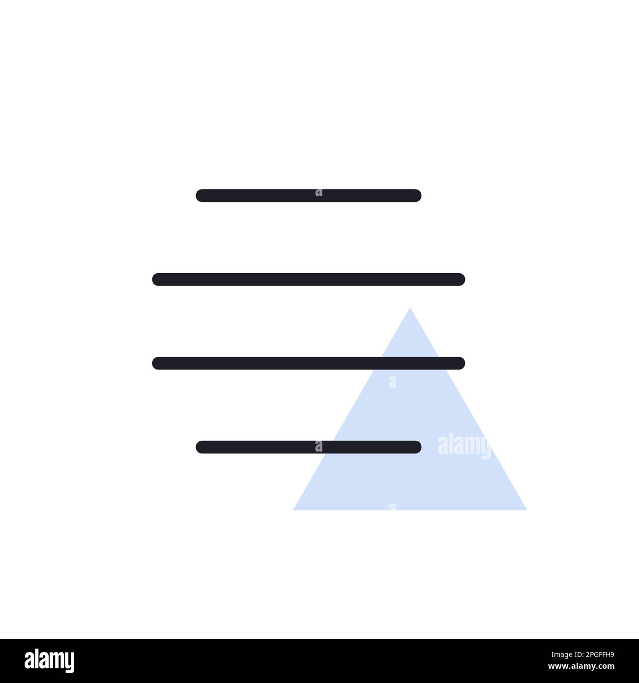 Fog vector icon. Meteorology sign. Graph symbol for travel, tourism and ...
