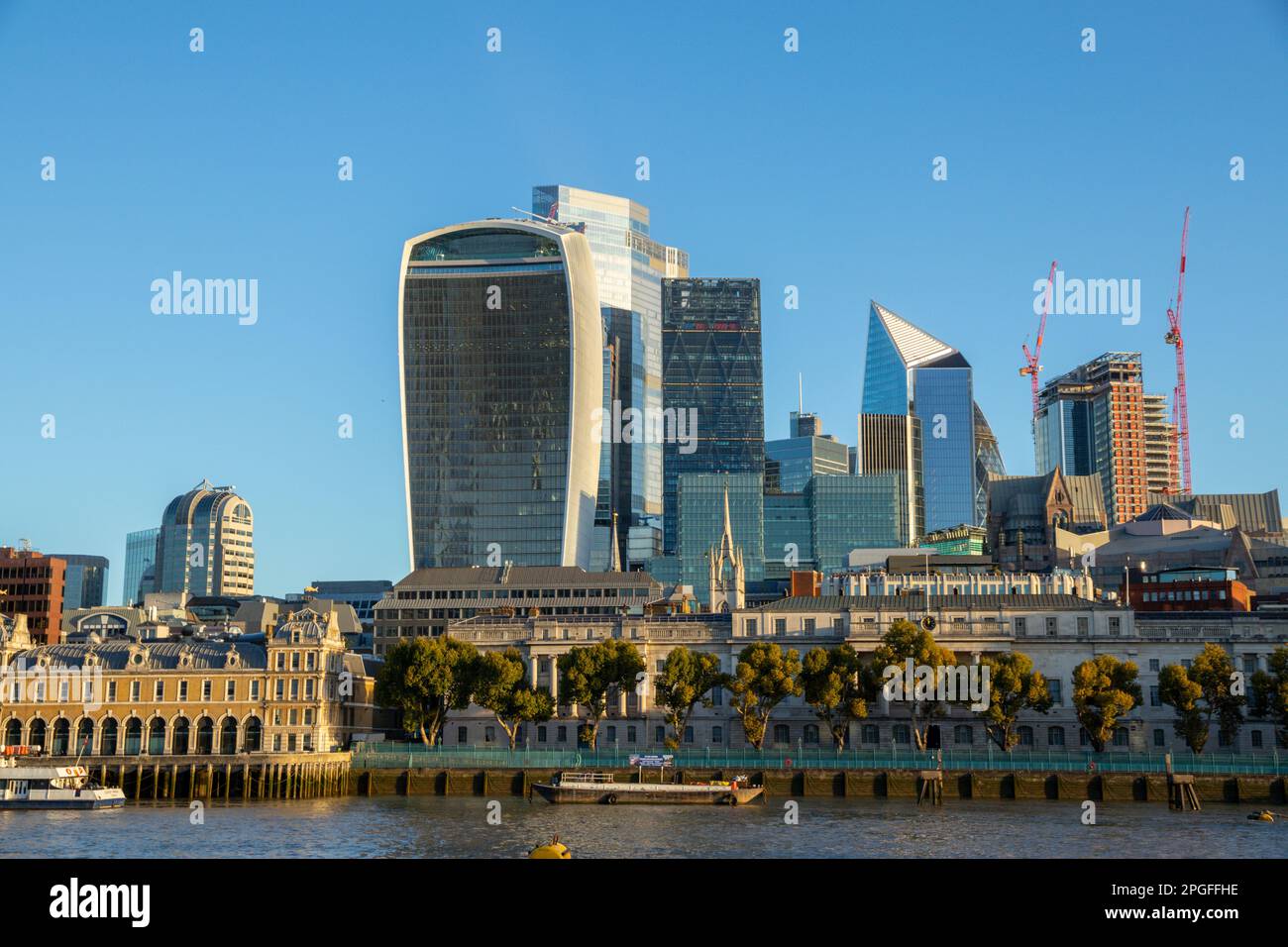 City of London skyscrapers, including The Fenchurch Building (The ...