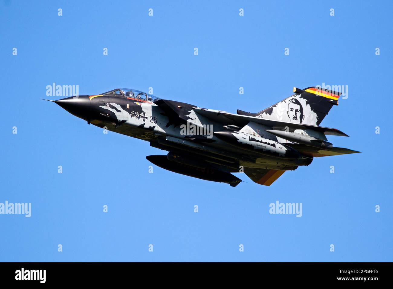 Special livery painted German Air Force Panavia Tornado IDS fighter ...