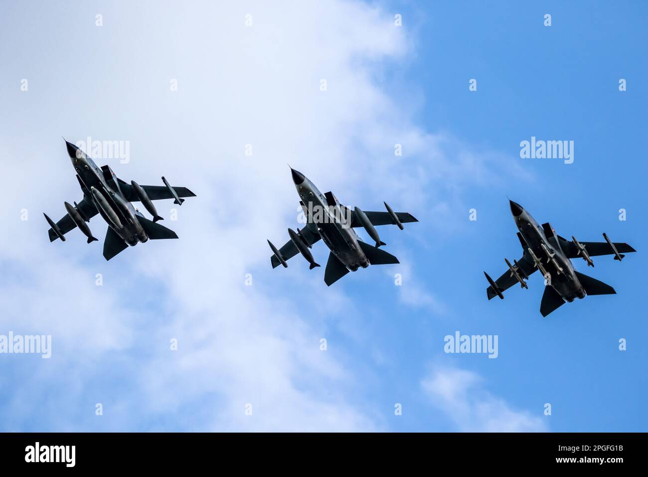 German Air Force Panavia Tornado bomber jets from TLG-51 Immelmann ...