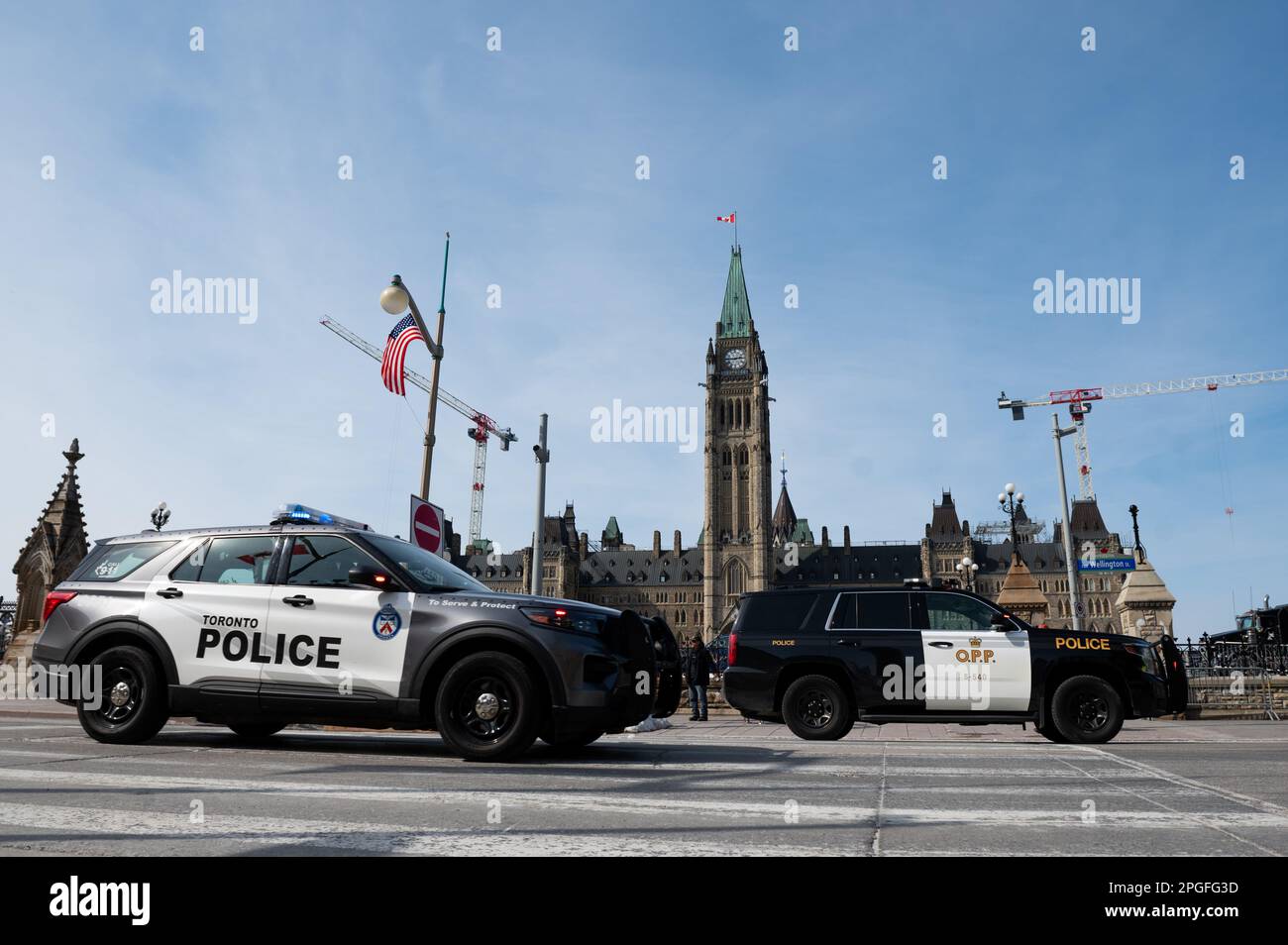 Ottawa, Canada. 22nd Mar, 2023. Toronto Police Service and Ontario ...