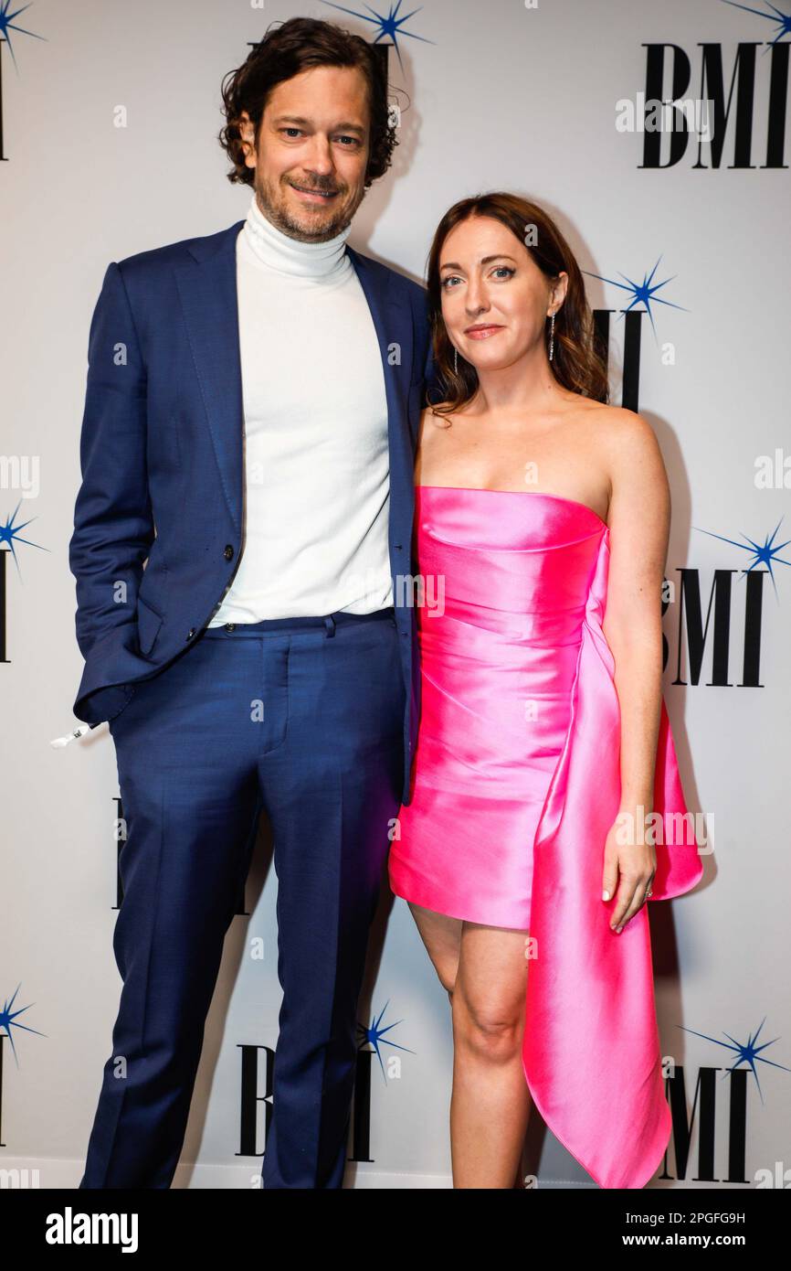 March 21, 2023, BEVERLY HILLS, CALIFORNIA, USA: MICK COOGIN and ELAINA ...