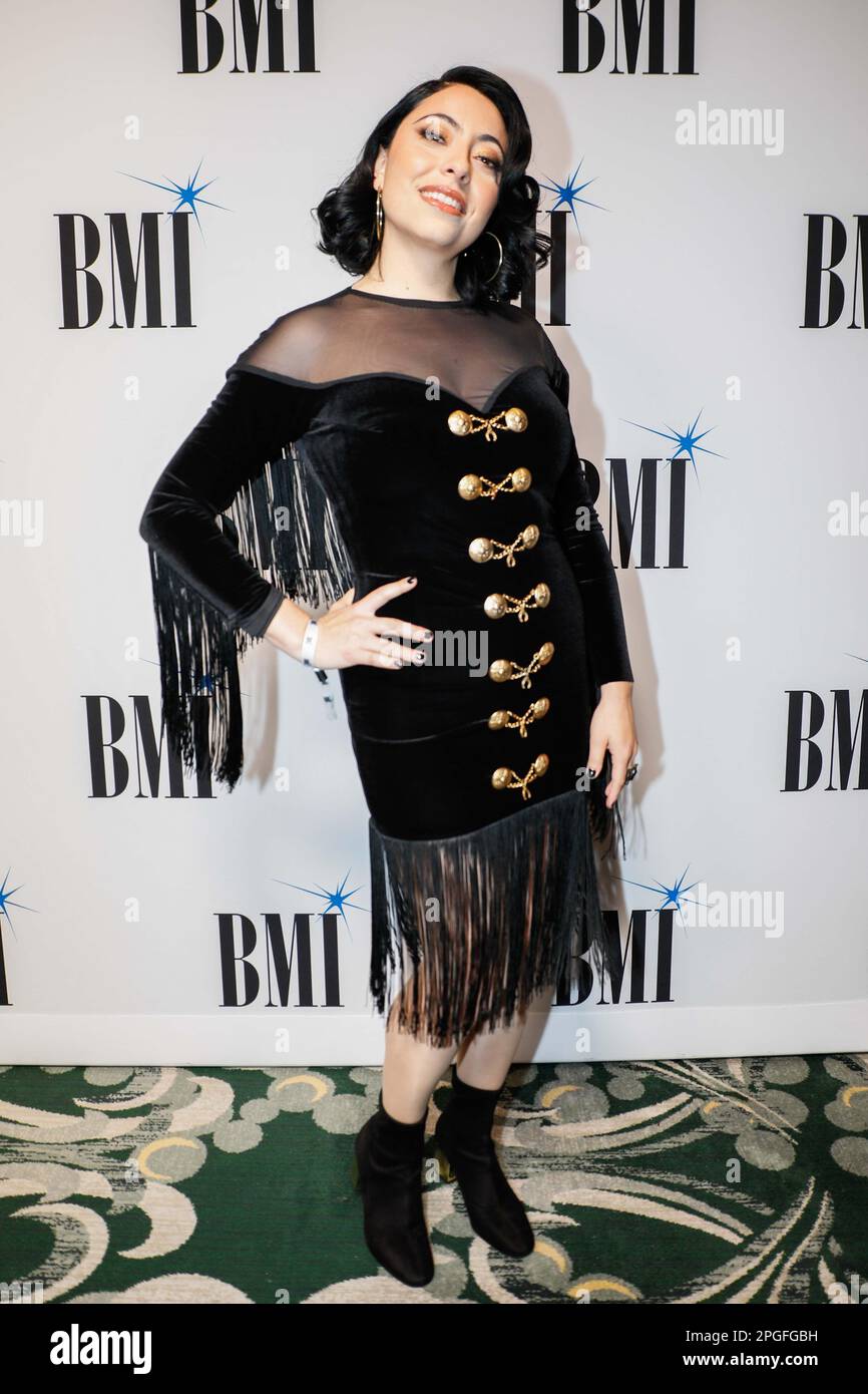 March 21, 2023, BEVERLY HILLS, CALIFORNIA, USA: ERIKA VIDRIO arrives on ...