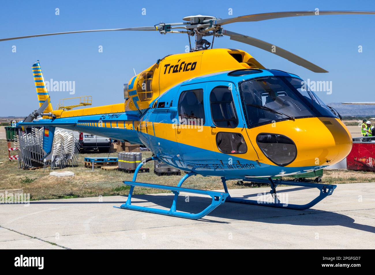 Airbus Helicopters-Eurocopter AS.355 Ecureuil traffic helicopter from ...