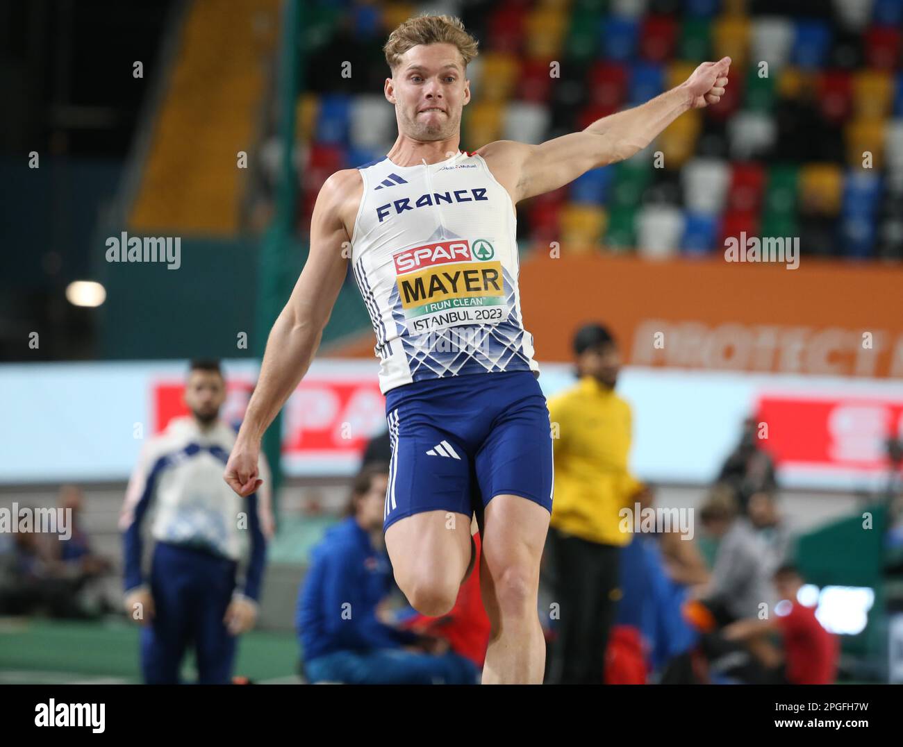 Kevin MAYER of France Long Jump Men Heptathlon during the European ...