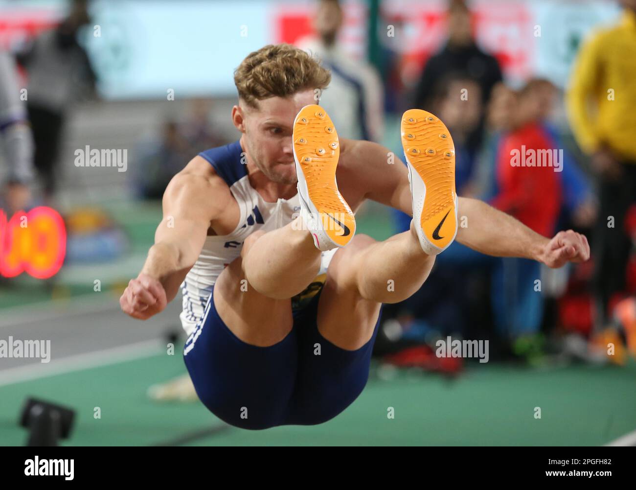 Kevin MAYER of France Long Jump Men Heptathlon during the European ...