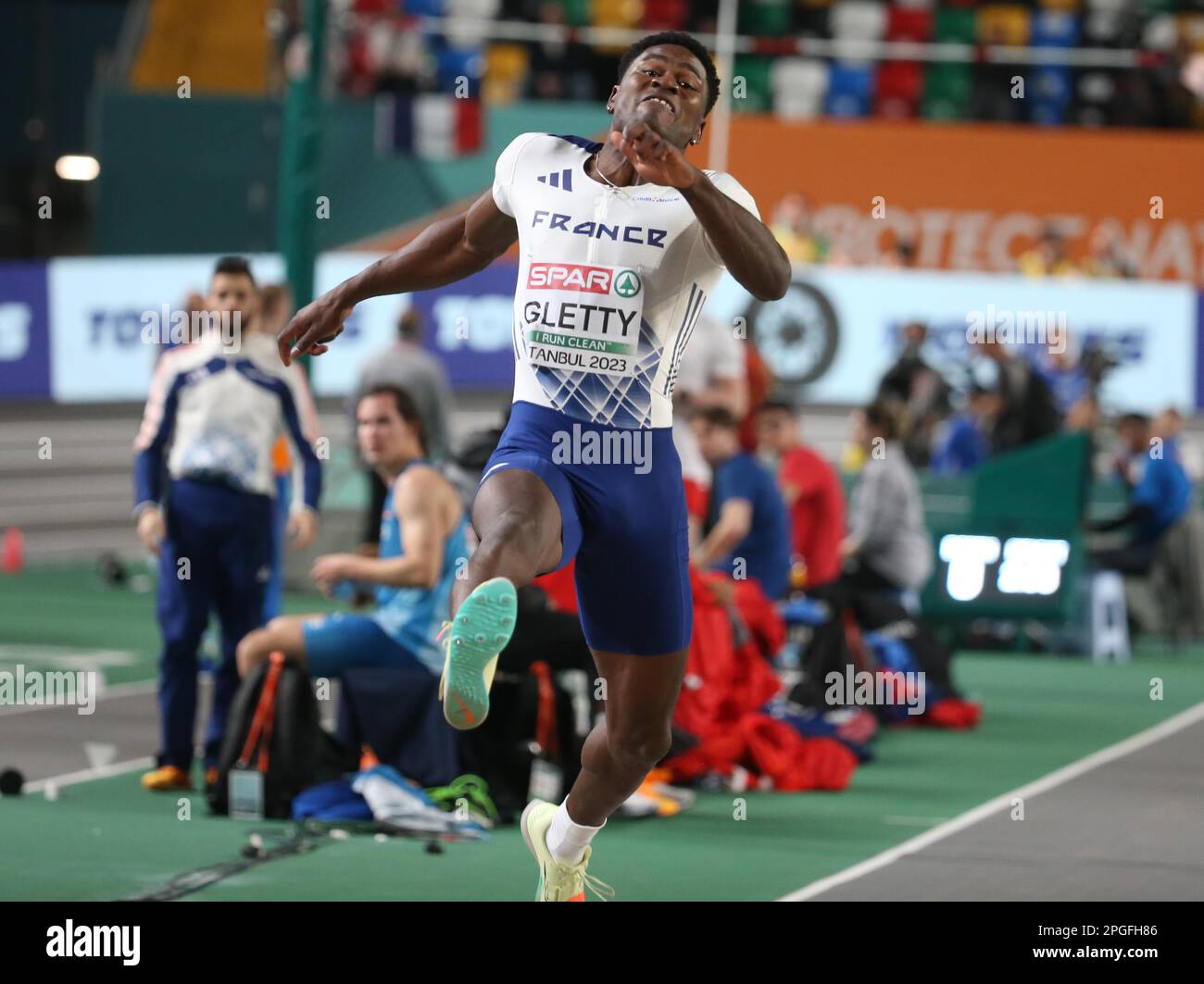 Makenson GLETTY of France Long Jump Men Heptathlon during the European ...