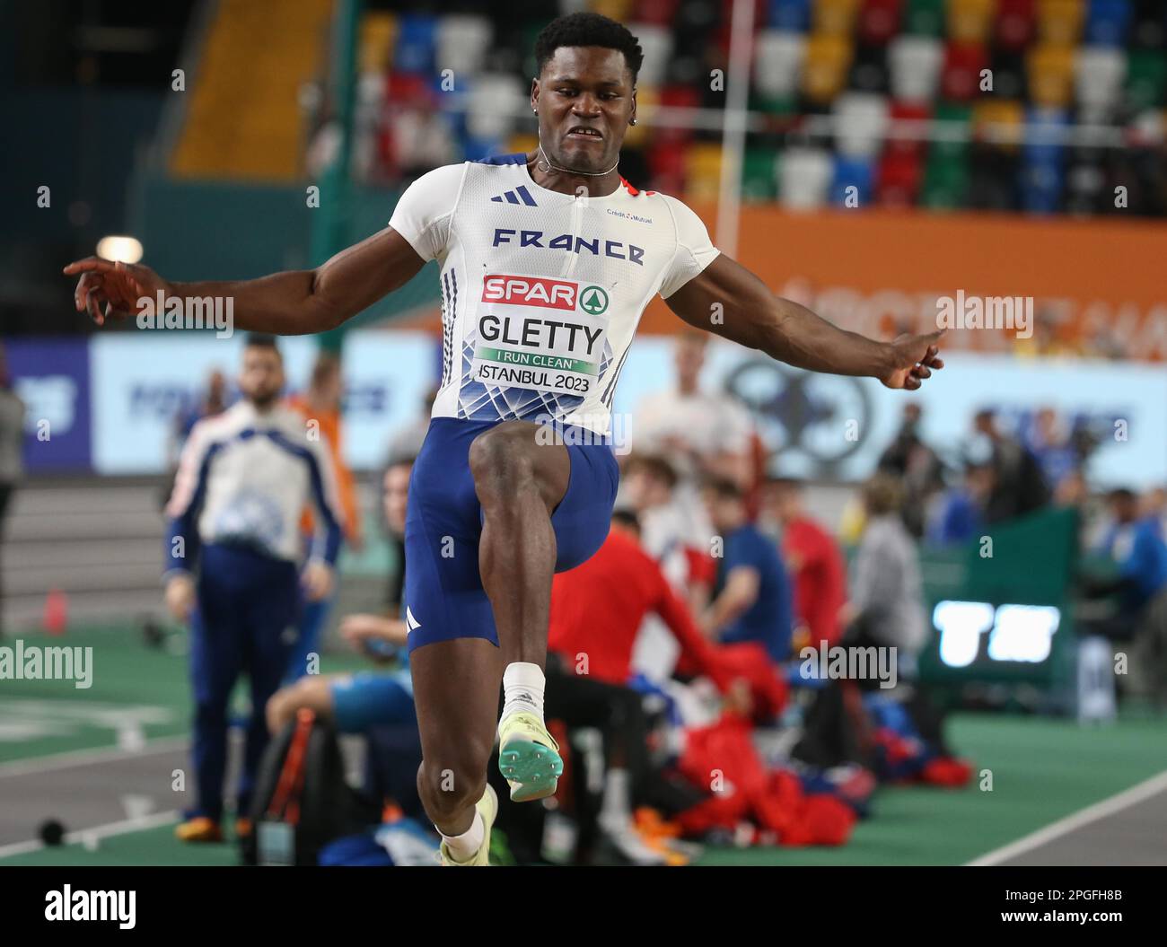 Makenson GLETTY of France Long Jump Men Heptathlon during the European ...