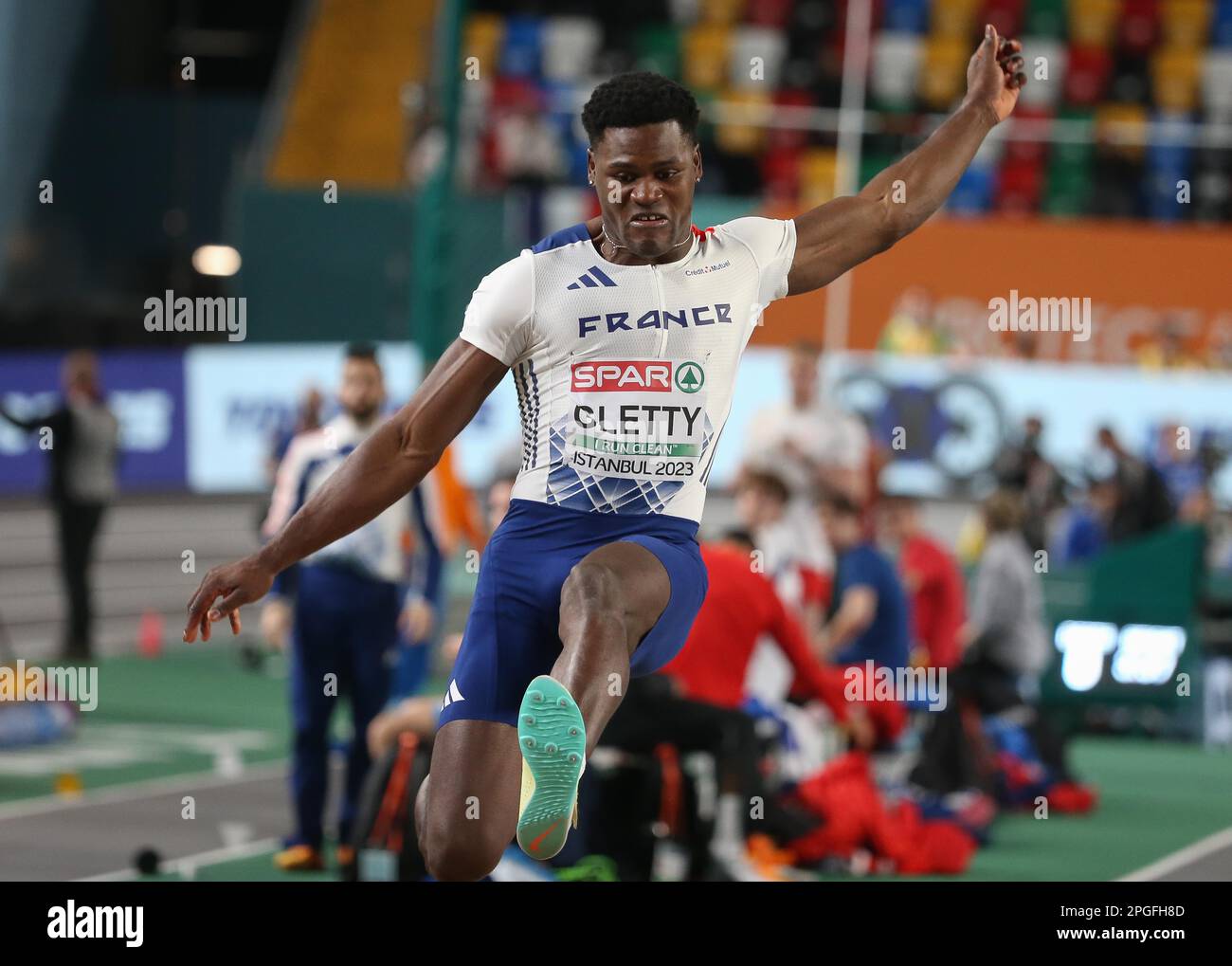 Makenson GLETTY of France Long Jump Men Heptathlon during the European ...