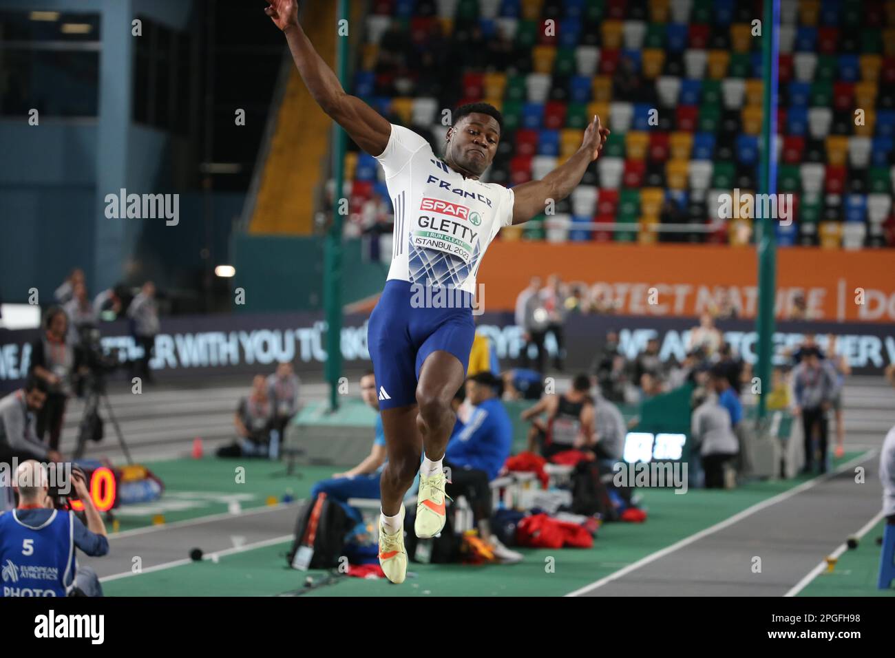 Makenson GLETTY of France Long Jump Men Heptathlon during the European ...
