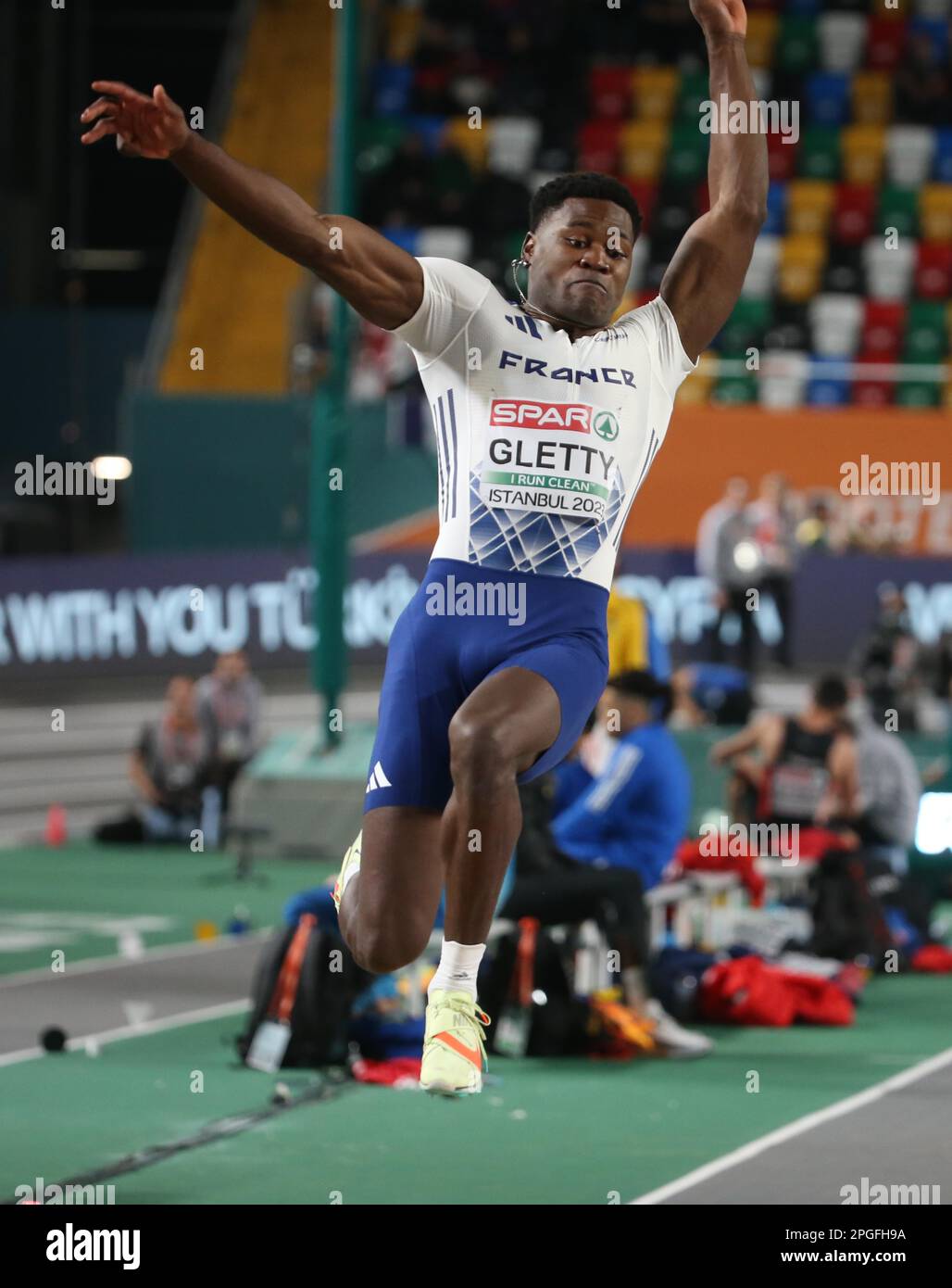 Makenson GLETTY of France Long Jump Men Heptathlon during the European ...
