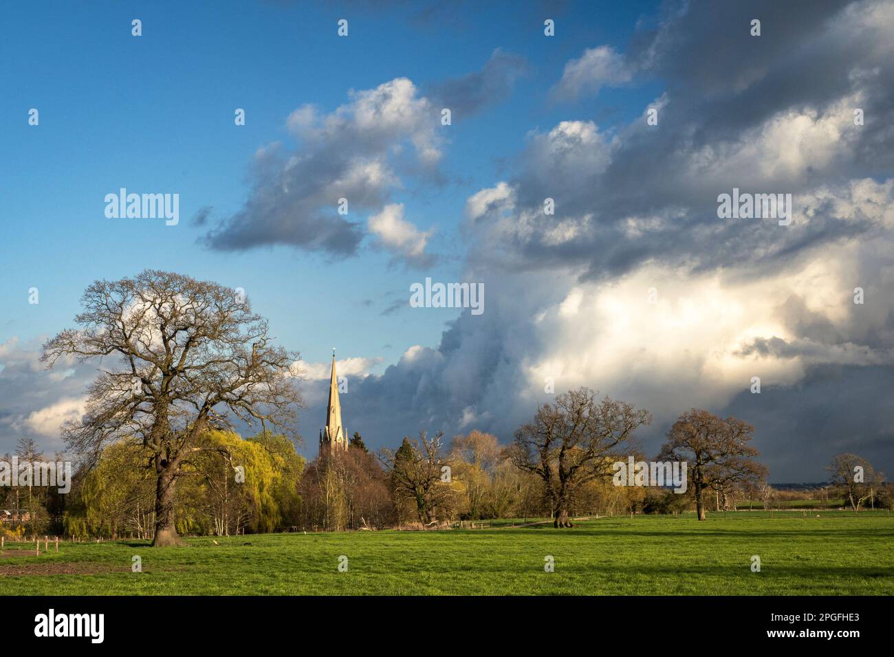 Sherbourne church warwickshire hi-res stock photography and images - Alamy