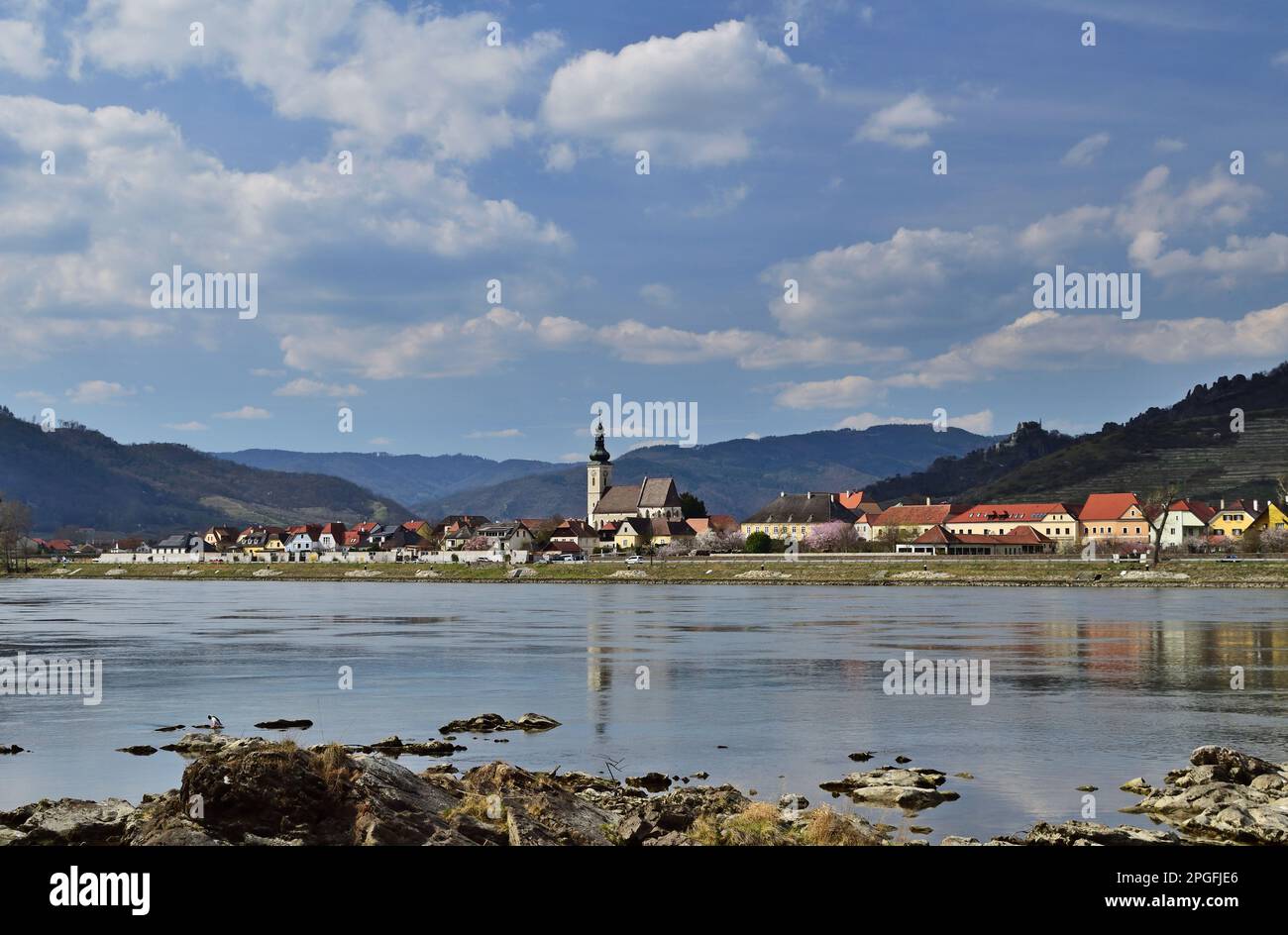 Spitz an der Donau, Wachau, Austria Stock Photo - Alamy