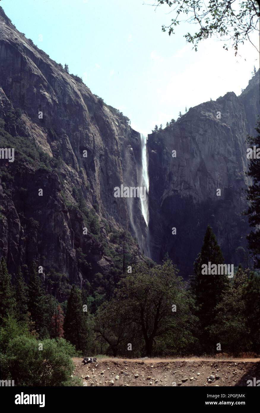 Yosemite National Park. CA. USA 1984. Yosemite Upper, Middle and Lower ...