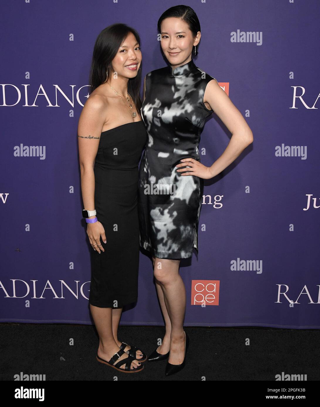 Los Angeles, USA. 21st Mar, 2023. (L-R) Judy Lei and Grace Su at the CAPE Presents RADIANCE Gala ...