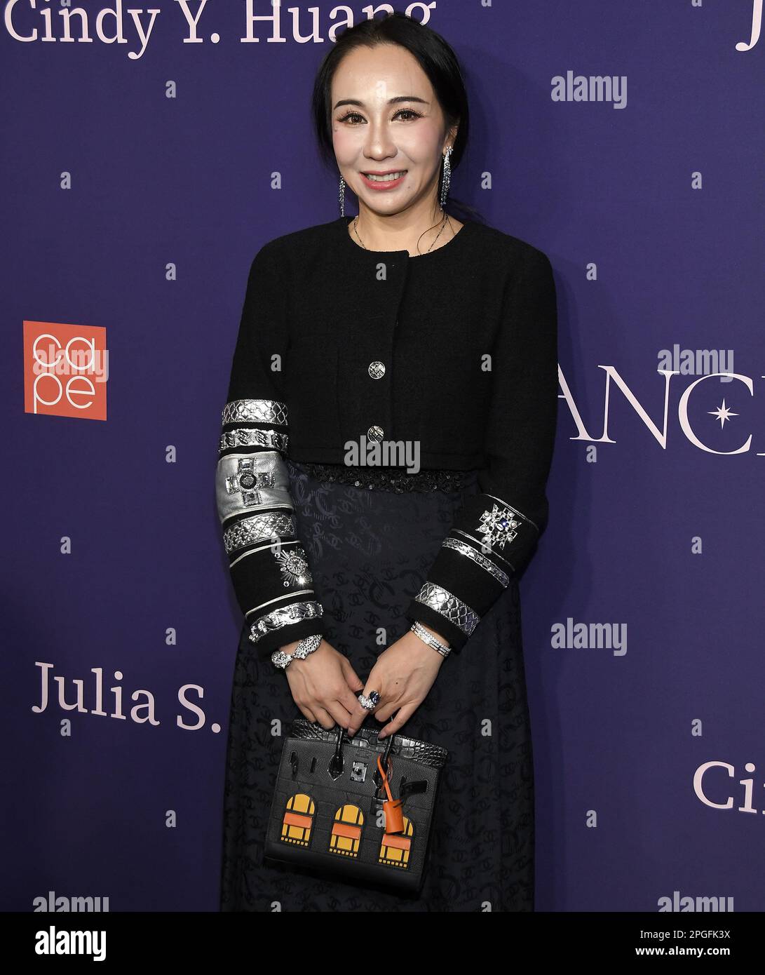 Los Angeles, USA. 21st Mar, 2023. Cindy Y. Huang at the CAPE Presents ...