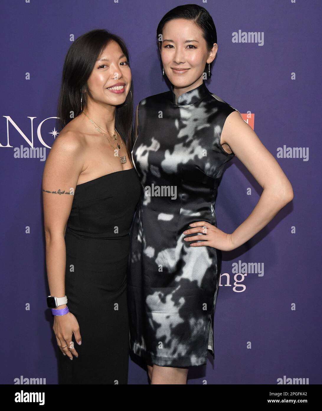 Los Angeles, USA. 21st Mar, 2023. (L-R) Judy Lei and Grace Su at the ...