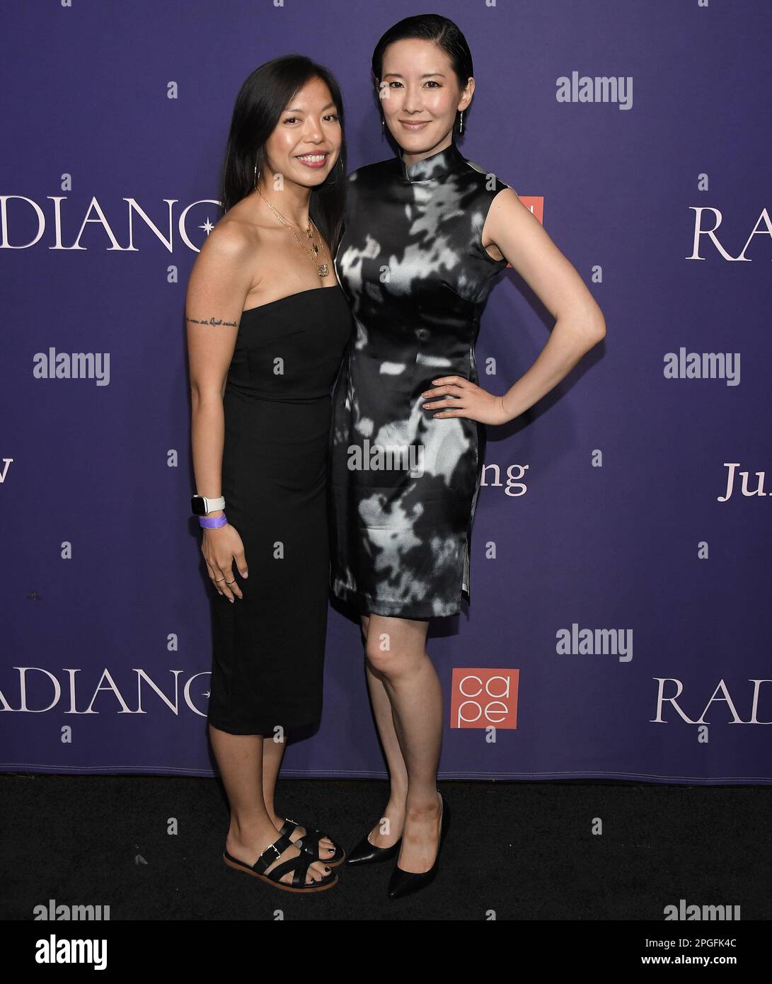 Los Angeles, USA. 21st Mar, 2023. (L-R) Judy Lei and Grace Su at the ...