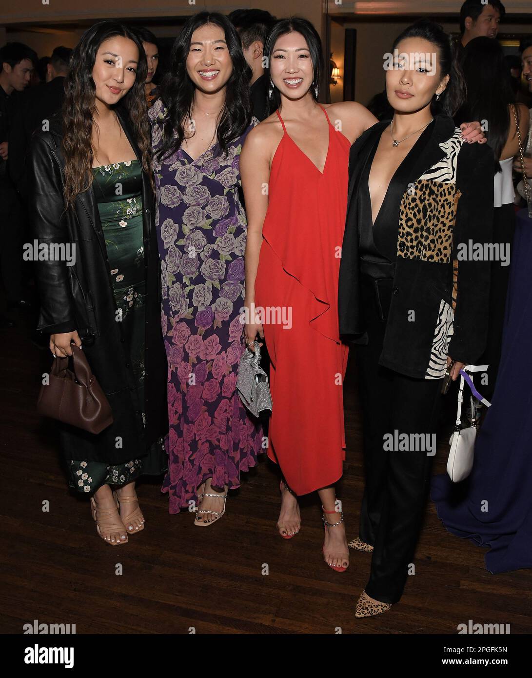 Los Angeles, USA. 21st Mar, 2023. (L-R) Chelsea Zhang, Olivia Liang ...