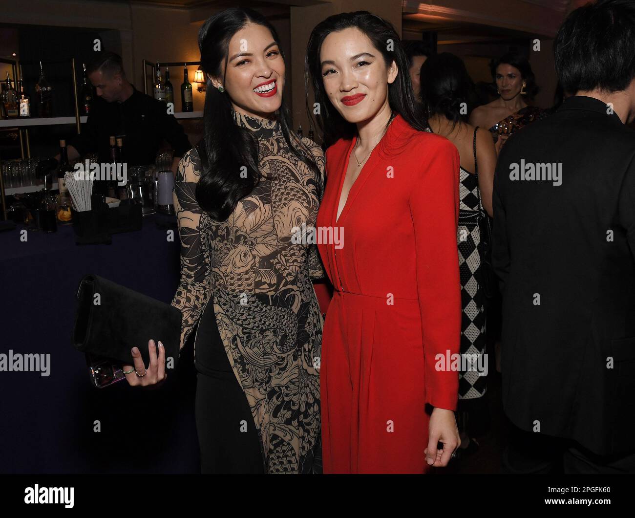Los Angeles, USA. 21st Mar, 2023. (L-R) Isabelle Du and Jessika Van at ...