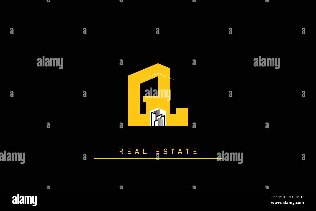 Gl real estate logo hi-res stock photography and images - Alamy