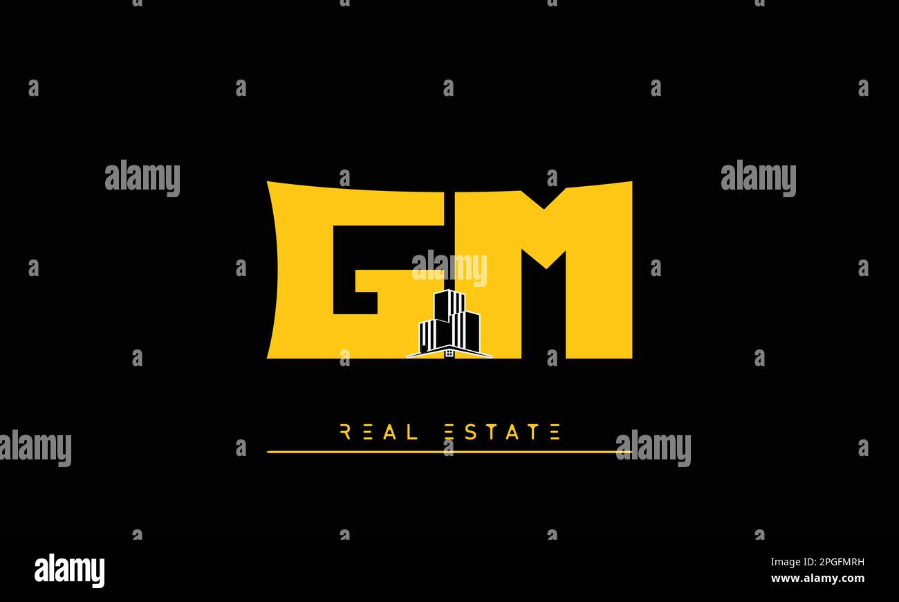 Gm real estate logo hi-res stock photography and images - Alamy