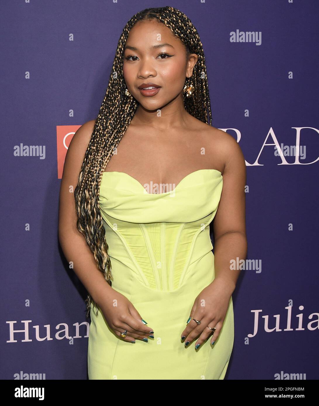 Laya De Leon Hayes at the CAPE Presents RADIANCE Gala held at The Ebell ...