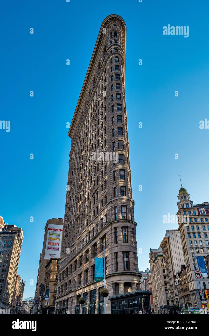 The Flatiron Building, New York City, America Stock Photo - Alamy