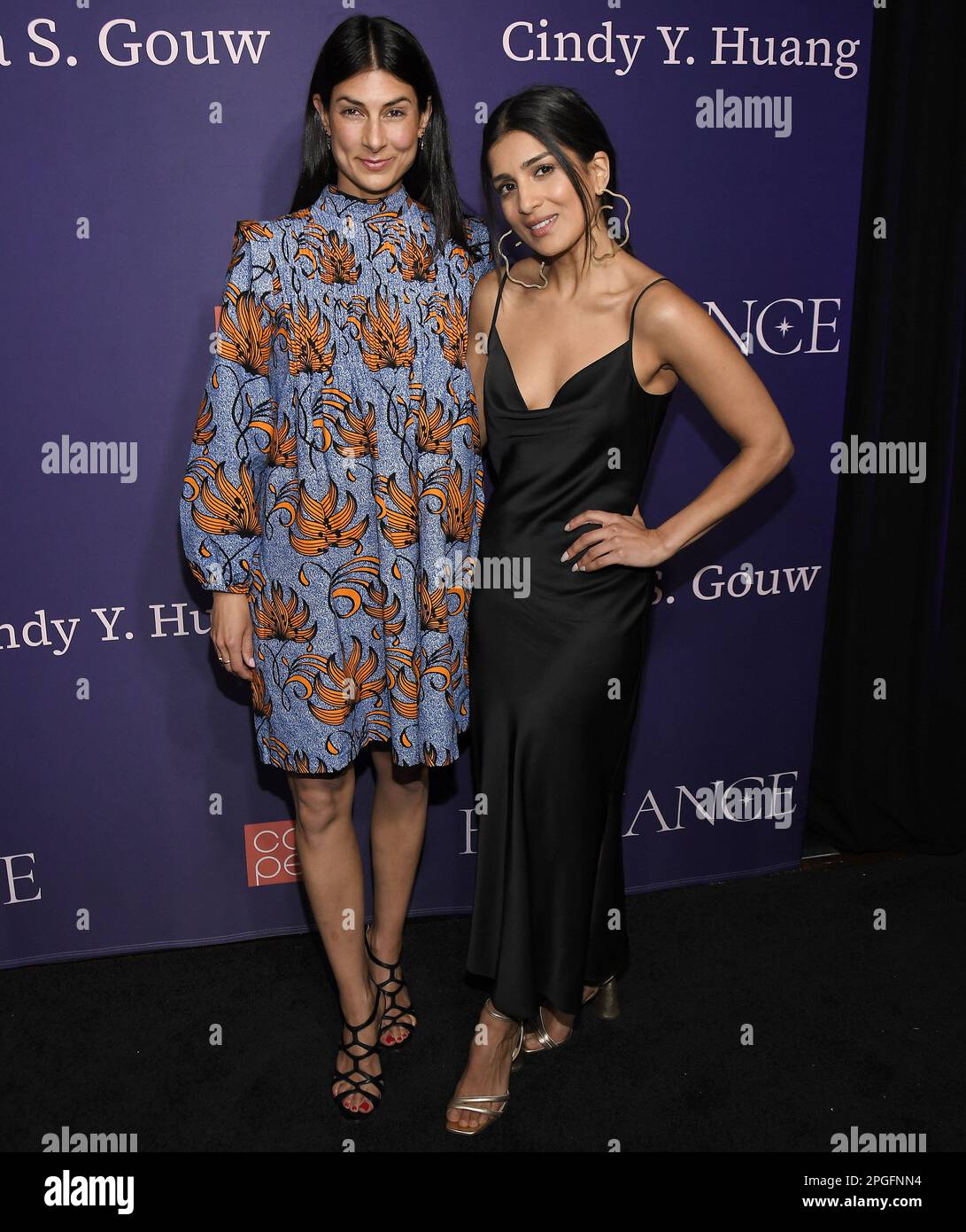 Los Angeles, USA. 21st Mar, 2023. (L-R) Anjali Nayar and Pallavi Sharda ...