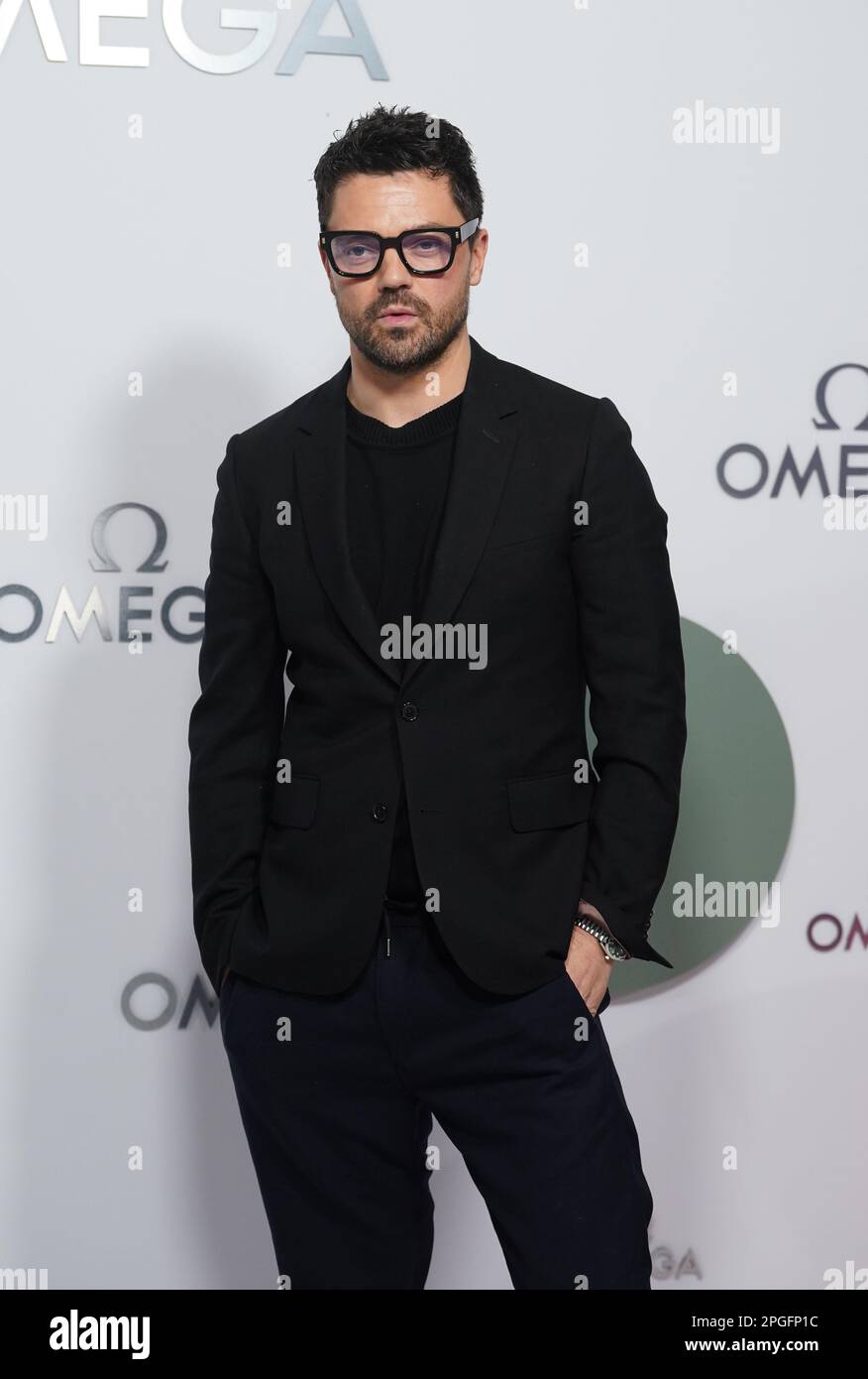 Dominic Cooper attending the international launch event for Omega Aqua ...