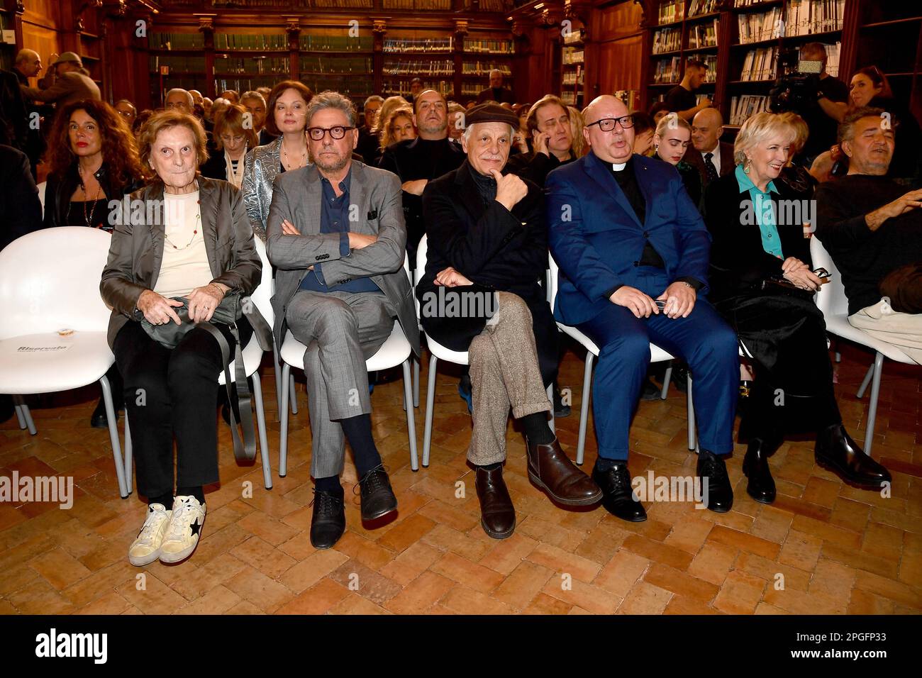 Rome, Italy. 22nd Mar, 2023. Rome : Ministry of Culture . Tribute to ...