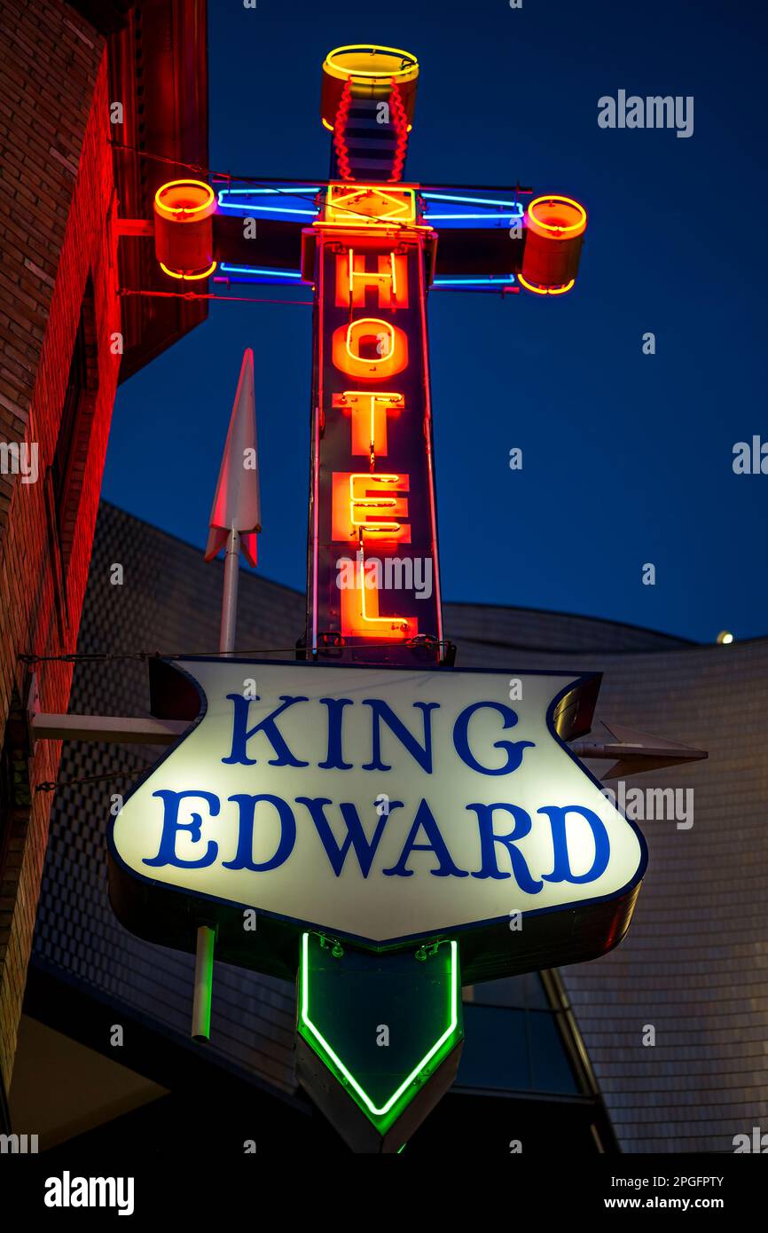 King edward hotel hi-res stock photography and images - Alamy