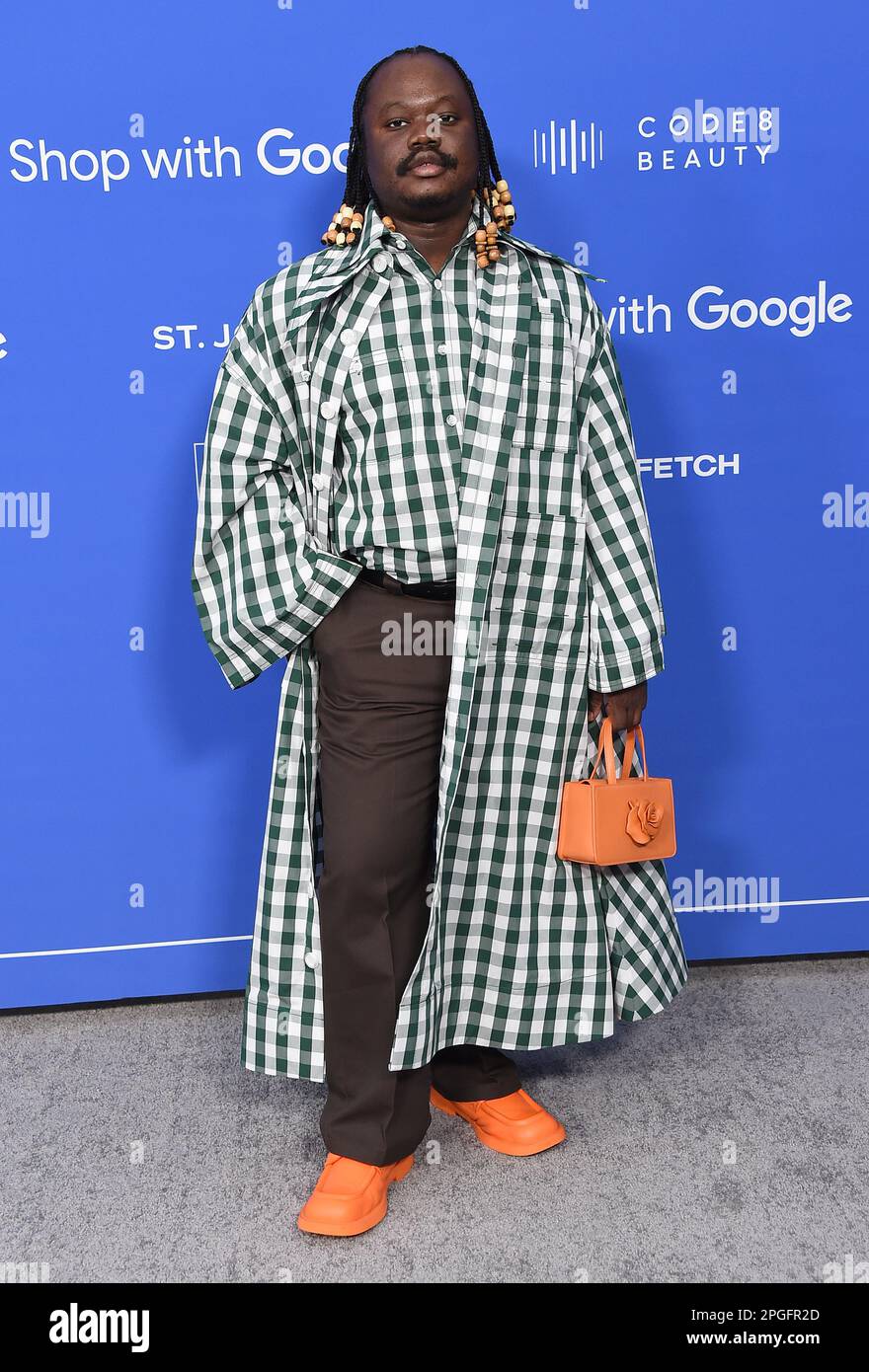 March 21, 2023, Hollywood, California, USA: Jacques Agbobly arrives for ...