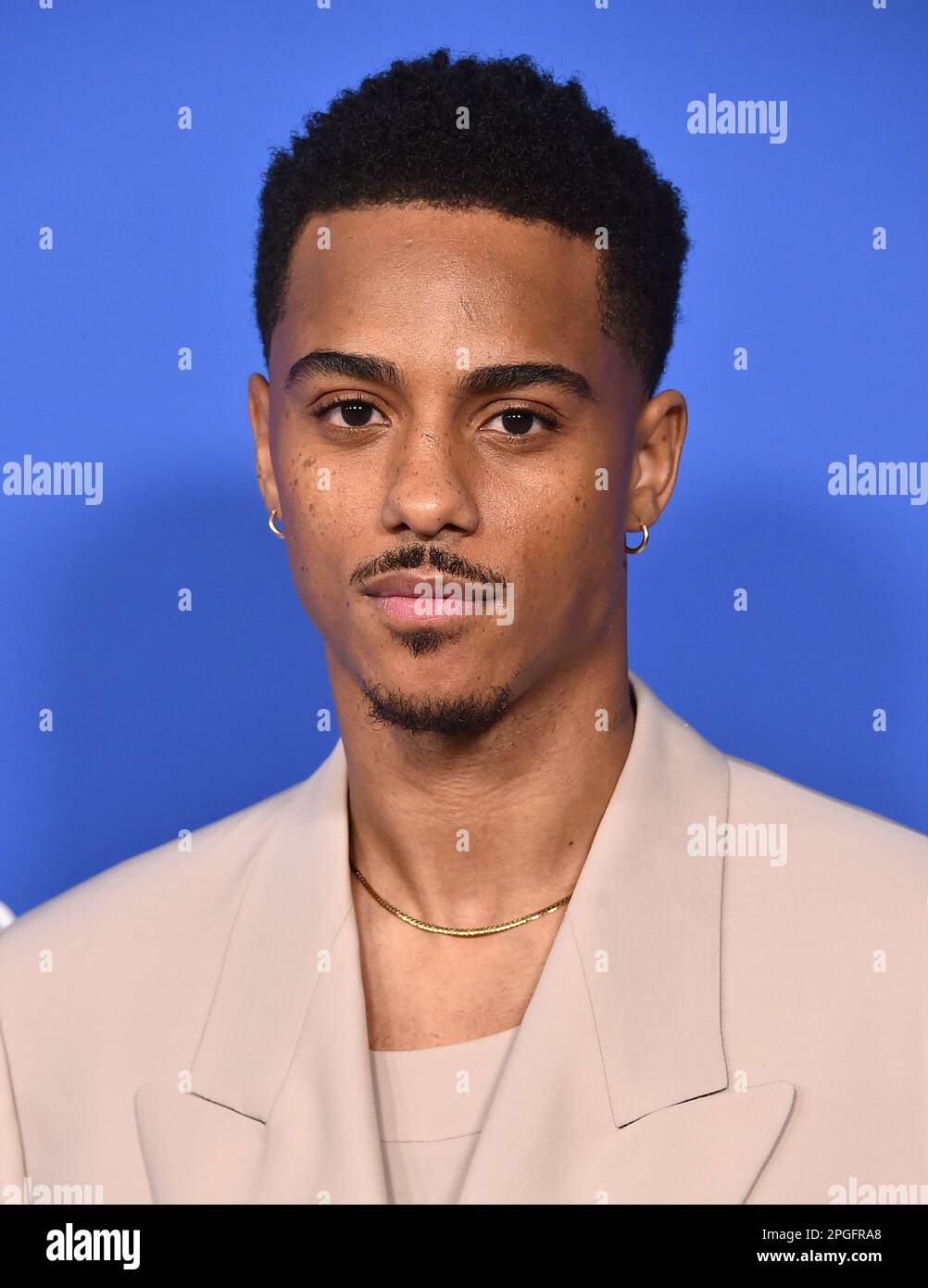 March 21, 2023, Hollywood, California, USA: Keith Powers arrives for ...